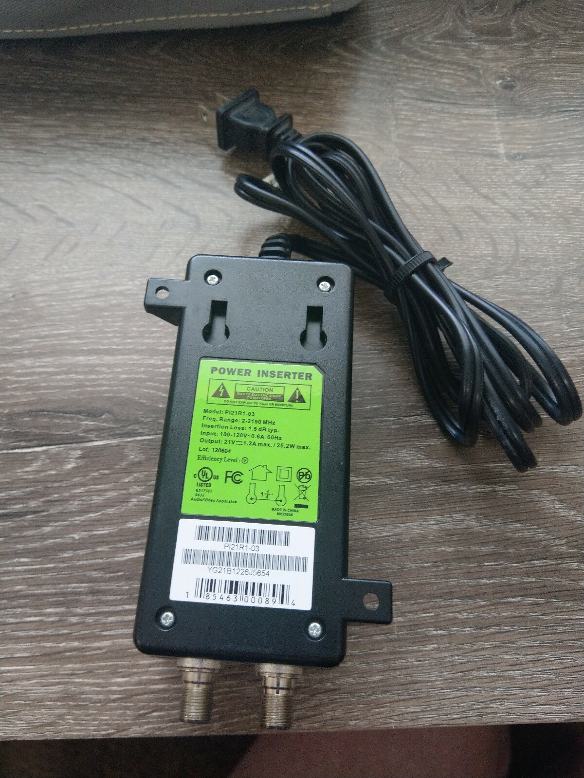 Directv Power Inserter 21 Volts - Model: P121R1-03 | eBay