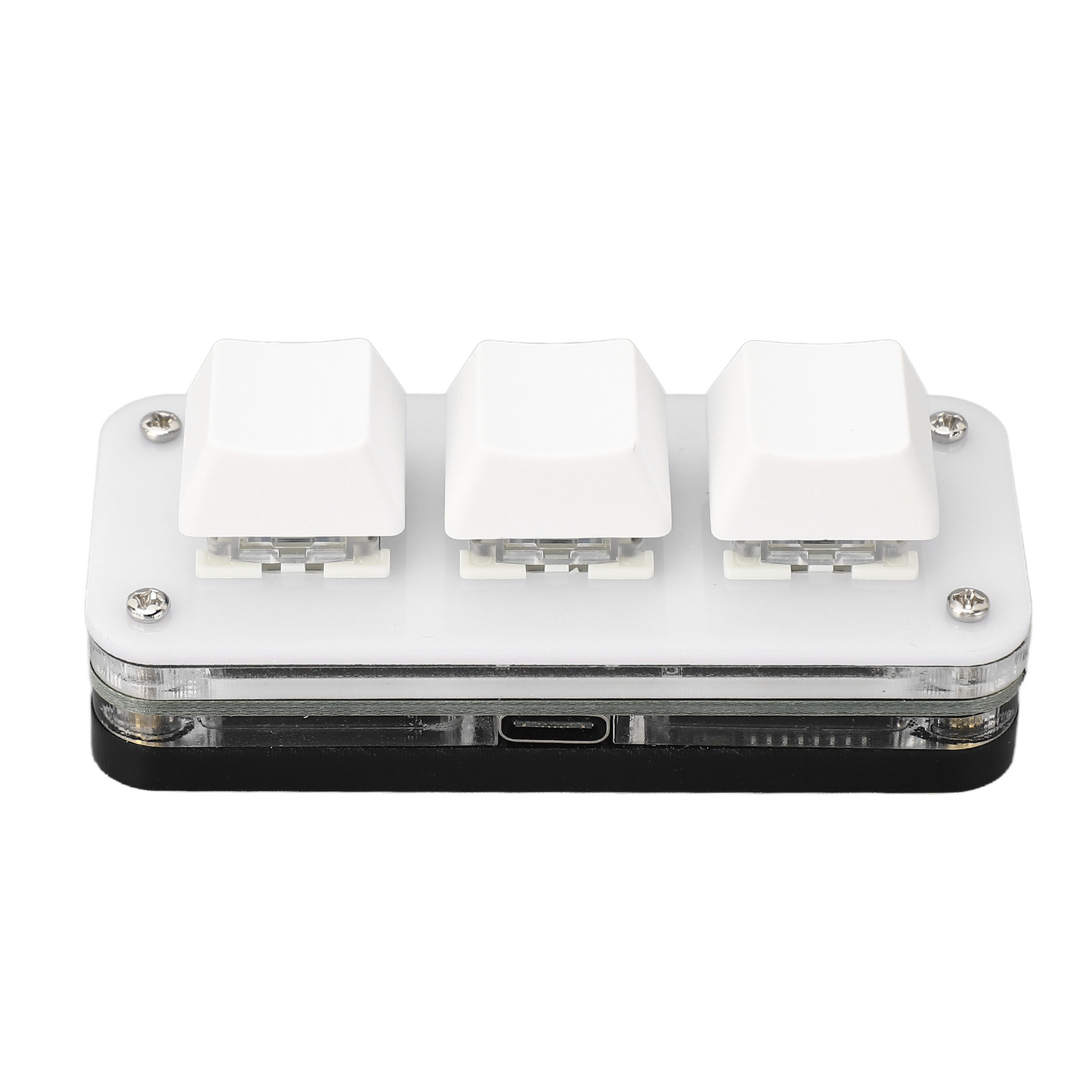 3 Key Mini Keypad USB Mechanical Gaming Programmable Macro Keyboard ...