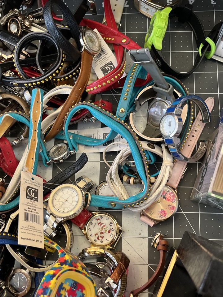 10lbs Watches Charles Raymond His Hers We wood Lorus Avon Timex More | eBay