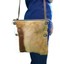 Springbok Leather Handbag real leather springbok hand bag Mini Foldover ...