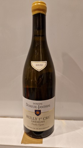 Dureuil Janthial Rully 1er cru Grésigny Vieilles Vignes 2022 | eBay