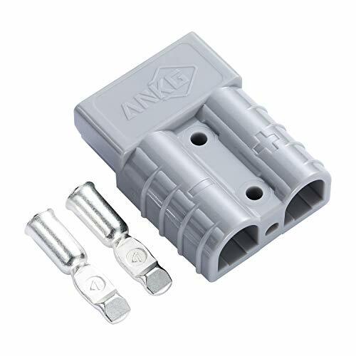 5 Pairs 10Pcs 50 Amps 600V Connector Kit Gray For Anderson Powerpole ...