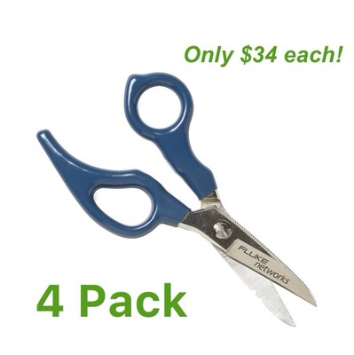Fluke Networks - 44300000 D-Snip Cable Scissors Original Version - 4 ...