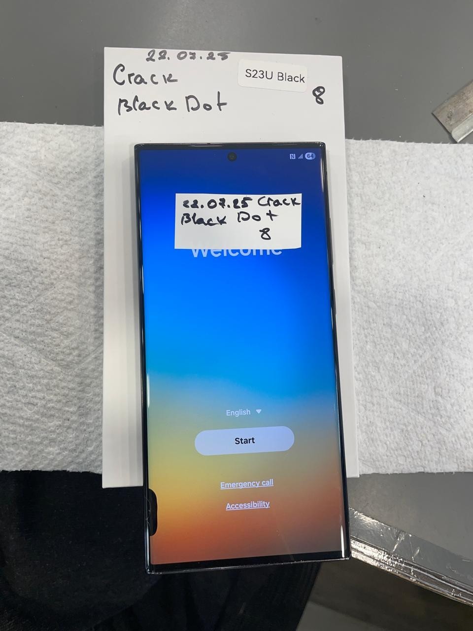 OEM OLED Pull For Samsung Galaxy S23 Ultra LCD Display DAMAGED - SCREEN ...