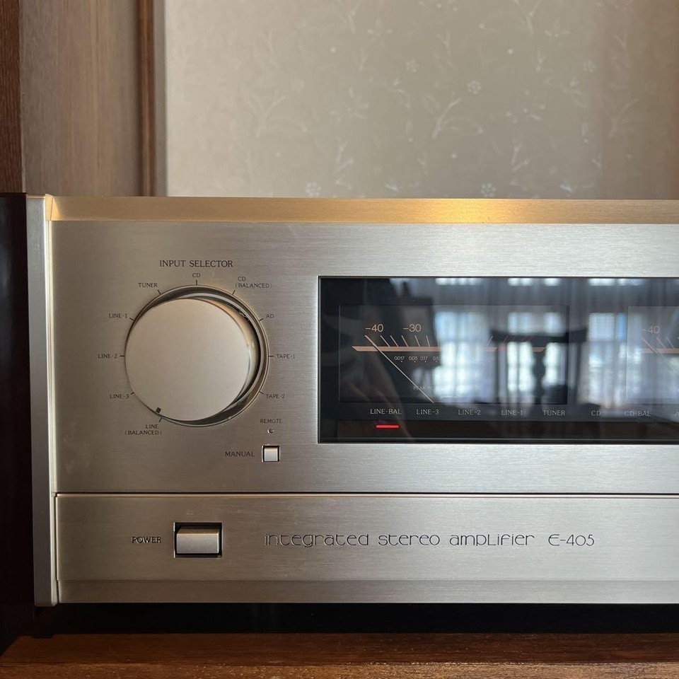Accuphase E-405 Stereo Integrated Amplifier with Remote and Manual | eBay