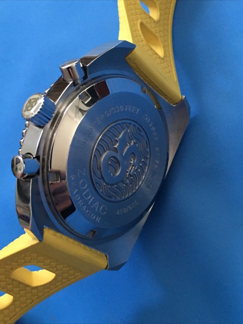 Zodiac 3009 Limited Edition Sea Dragon Swiss Made Men’s Watch Runs LOOK ...