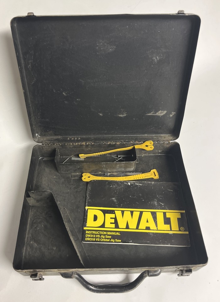 Dewalt Tools DW318 Variable Speed Orbital Jig Saw Corded with Case ...