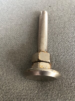 Heavy Duty Machine Feet Leveling 4-3/4" Diam Foot 3/4" Thread Leg Rod ...