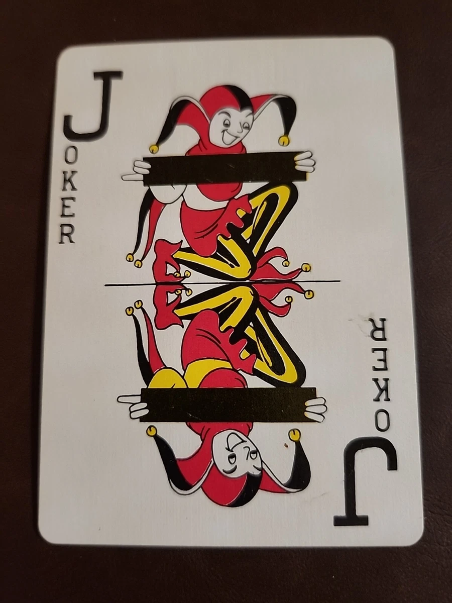 Vintage Playing Cards Joker