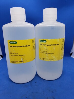 Bio Rad 10x Tris/Glycine/SDS Buffer- 1L Bottles- LOT OF 2 | eBay
