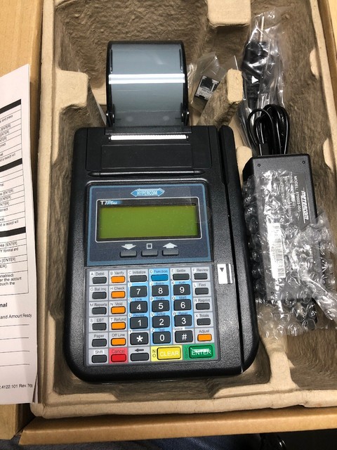 Hypercom T7plus Credit Card Machine Reader Combo Kit for sale online | eBay