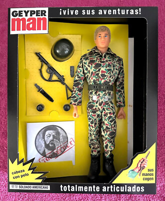 Geyperman Ref 7001_A American Marine, Adventure Fuzzy Hair GI Joe ...