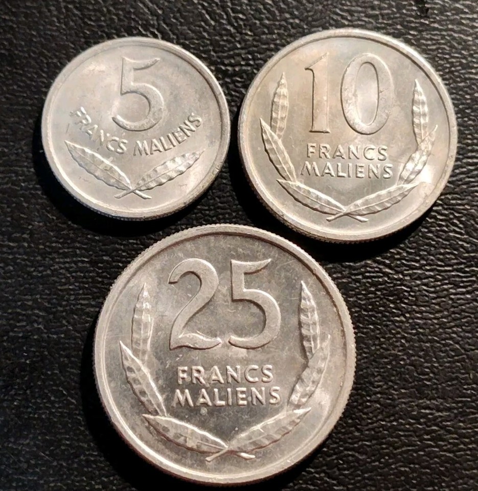 Mali, 3 Piece Lot Of 1961 Coins, Hippo, Horse, Lion. | eBay