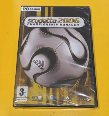 Scudetto 2006 Championship Manager GIOCO PC VERSIONE ITALIANA NUOVO | eBay