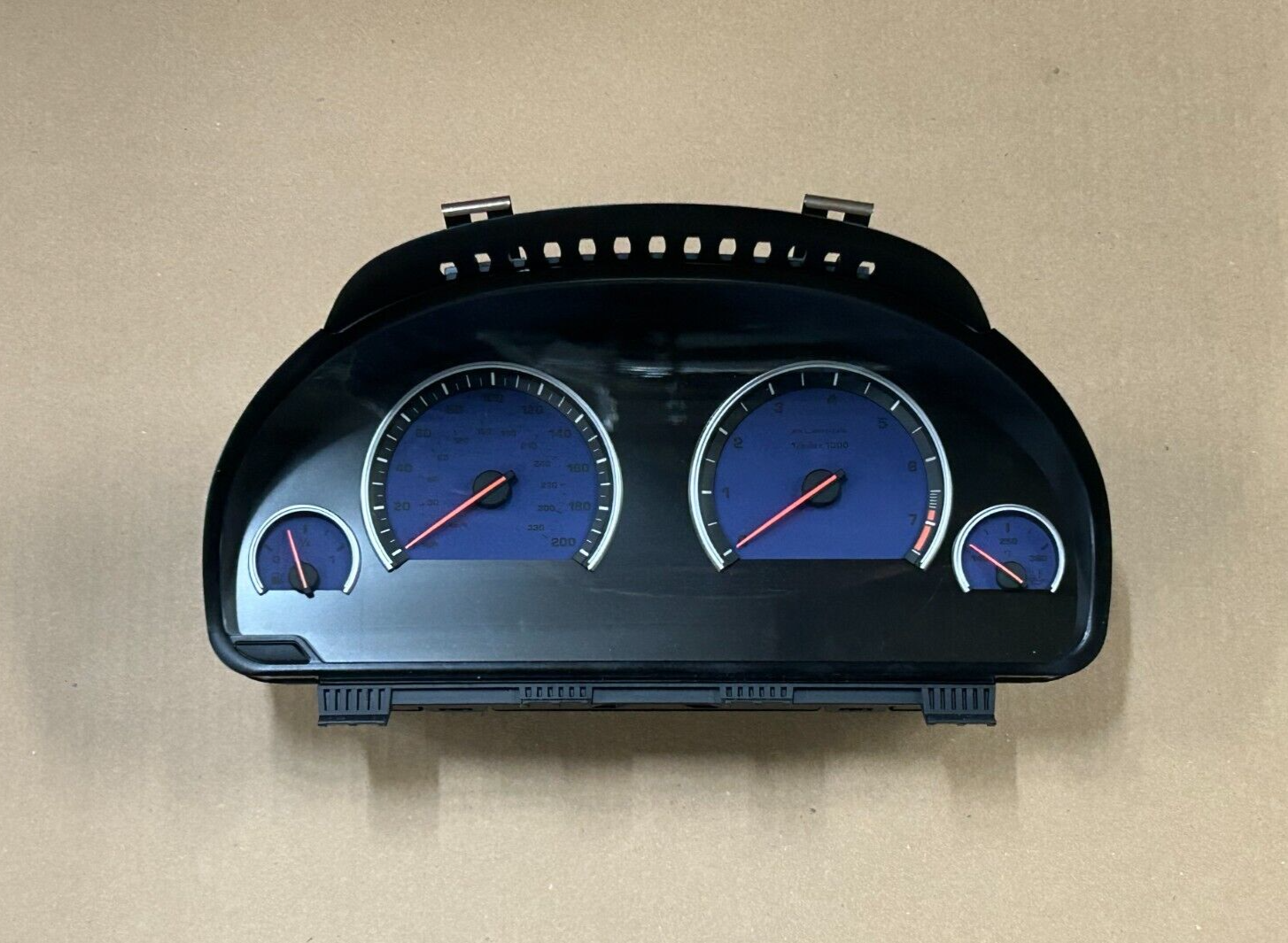 OEM 2011 2012 BMW ALPINA B7 SPEEDOMETER CLUSTER SPEEDO #A0.03 | eBay