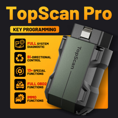 2025 TOPDON PRO Car Key Coding Pin Code Reader All Key Lost Programming ...