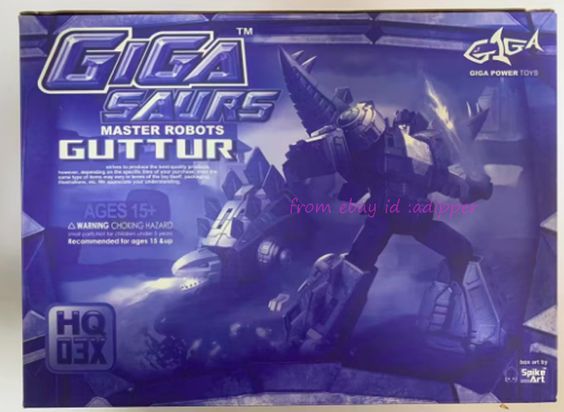 Gigapower Gp Hq-03x Dinobot Guttur Snarl Masterpiece Old Metal Version ...