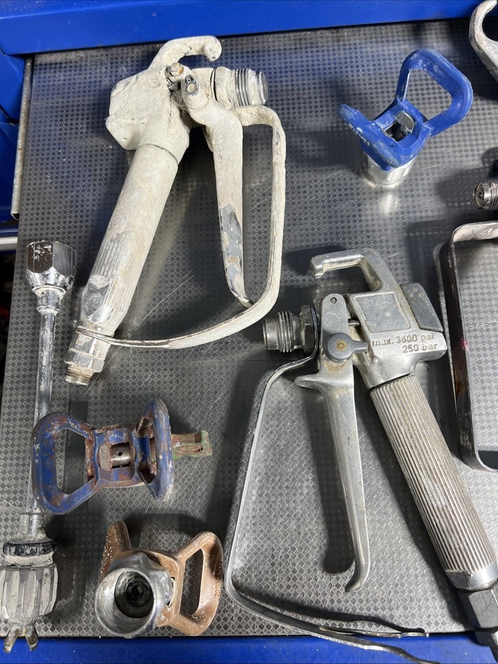 Lot of Airless Contractor Grade Paint Spray Guns Graco Titan Please ...