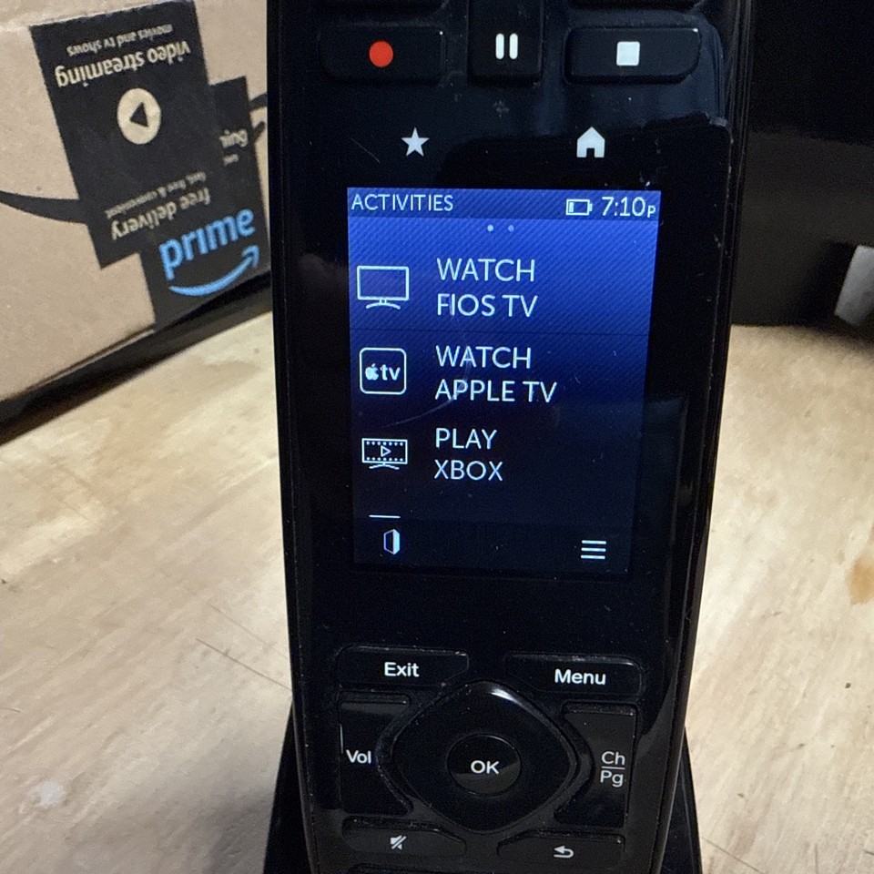 LOGITECH HARMONY ULTIMATE ONE REMOTE CONTROL SYSTEM N-R0007 REMOTE ...