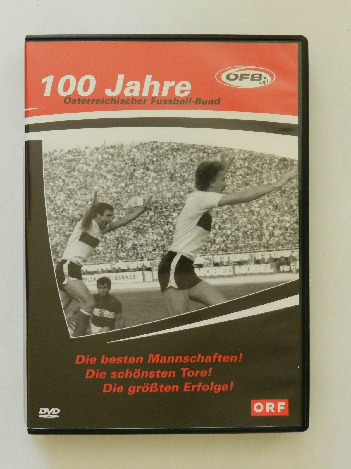 DVD 100 Jahre Österreichischer Fußball Bund Die besten Mannschaften ORF ...