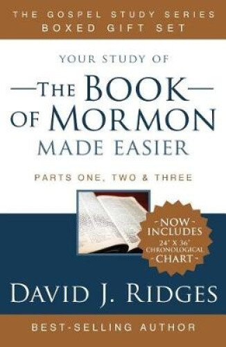 Book of Mormon Made Easier Box Set (with Chronological Map) by David J ...