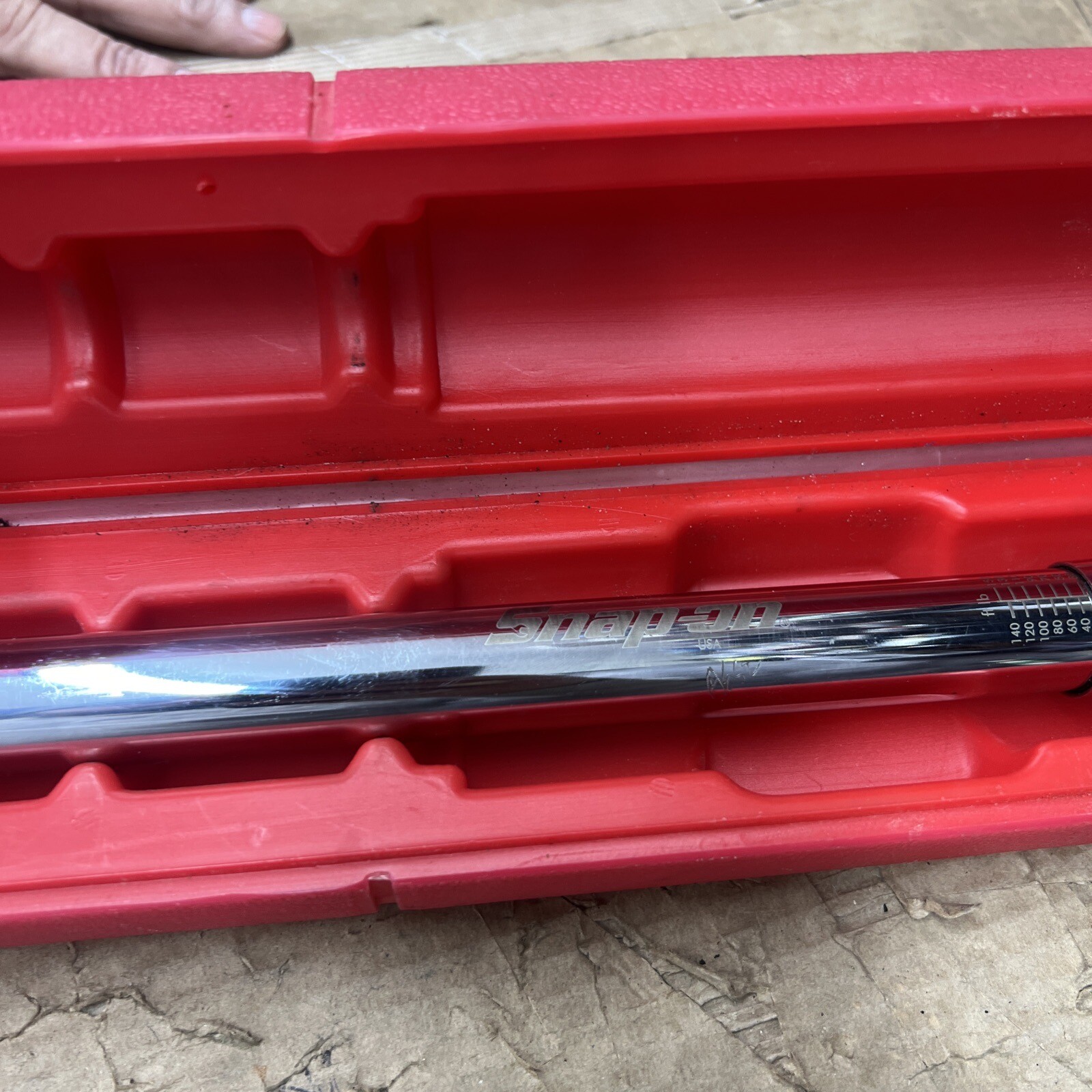 Snap-on Torque Ratchet Wrench QD3R150 150 Foot Pounds 1/2" Drive for ...