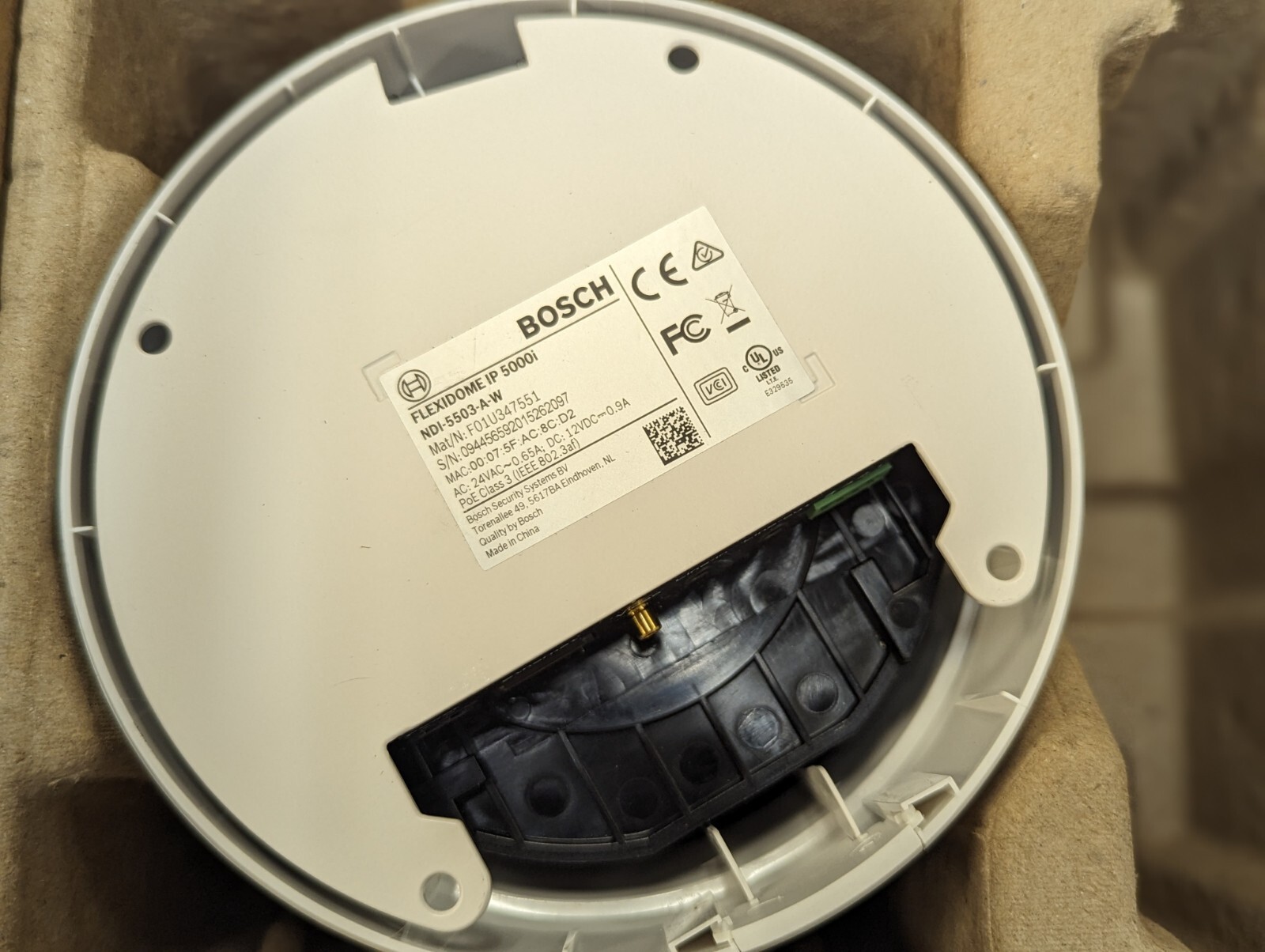 BOSCH FLEXIDOME IP 5000i IR NDI-5503 Fixed Dome 5MP HDR 3-10mm auto WM ...