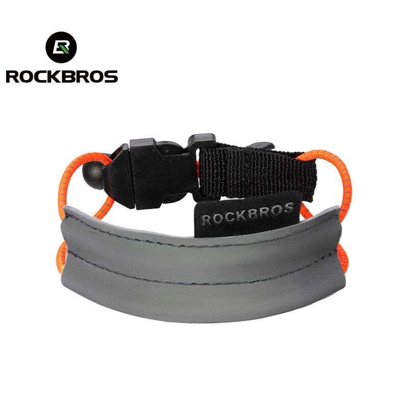 ROCKBROS Bicycle Cycling Leg Band Strap Pants Leg Binding Elastic ...