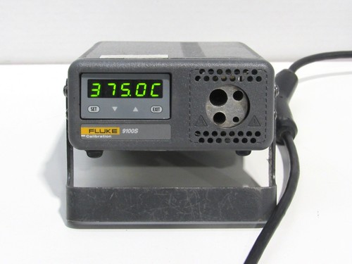 Fluke Calibration 9100S Handheld Dry-Well w/ Fixed-Block B P/N 1885116 ...