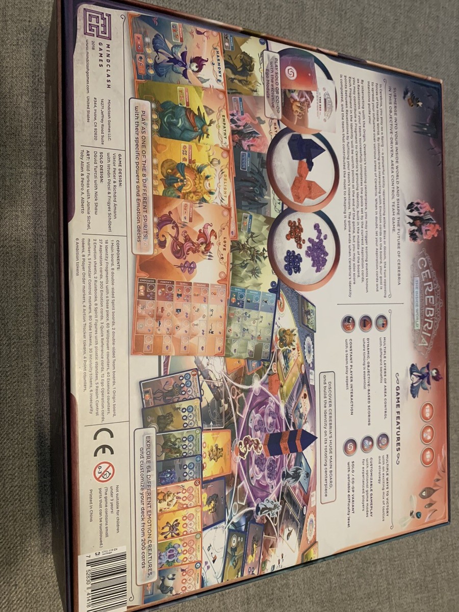 Mindclash Cerebria Cerebria: The Inside World - A Board Game By ...