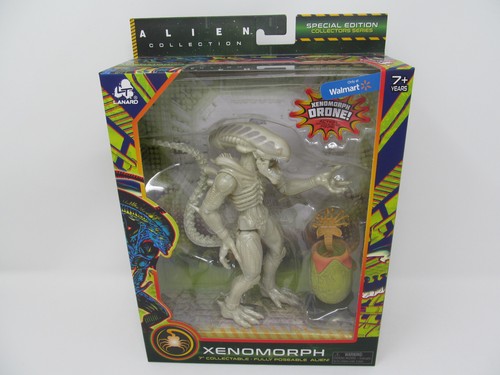 Xenomorph Drone Con Alieno Egg & Face Hugger,Lanard 7 " Action Figure ...