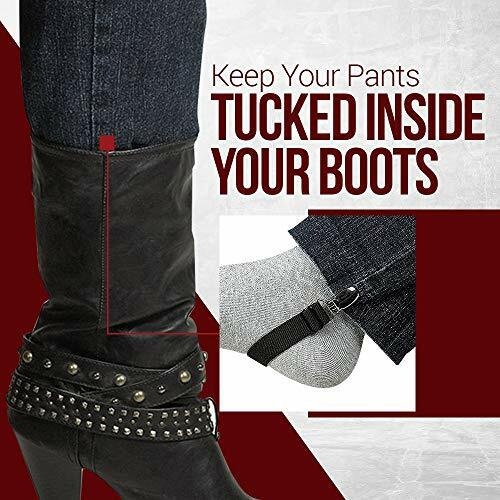 1" Boot Straps Leg Pant Stirrup Elastic With Extra Heavy Clips Usa Made ...