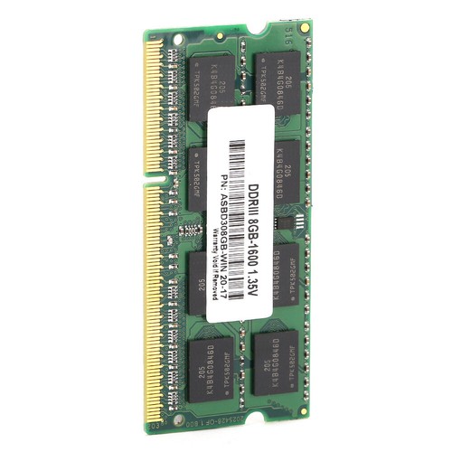 ASint Laptop Memory RAM DDR3 1600MHZ 8GB 1.35V 204 Pin Notebook Memory ...
