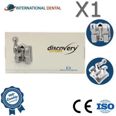 Orthodontic Dental Discovery Smart Metal Brackets Kit MBT 3,4,5 Hooks ...