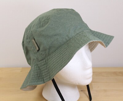 Exofficio Reversible Bucket Hat Green Tan Adult | eBay