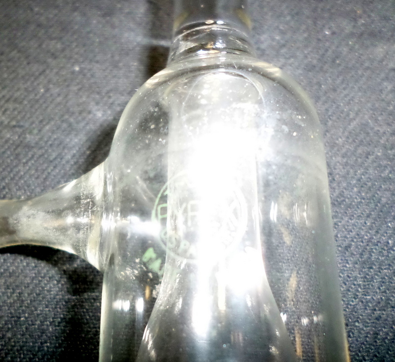 PYREX Glass 4-Bulb Allihn Condenser w/ 34/45 for 125mL Extractor System ...