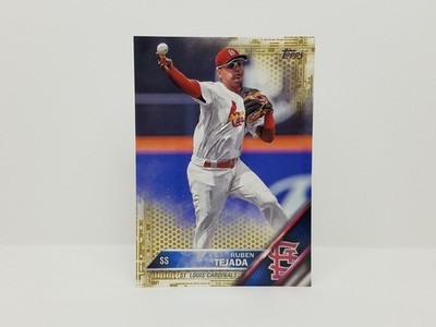 2016 Topps #405 Ruben Tejada, St. Louis Cardinals - Gold Parallel (1008 ...