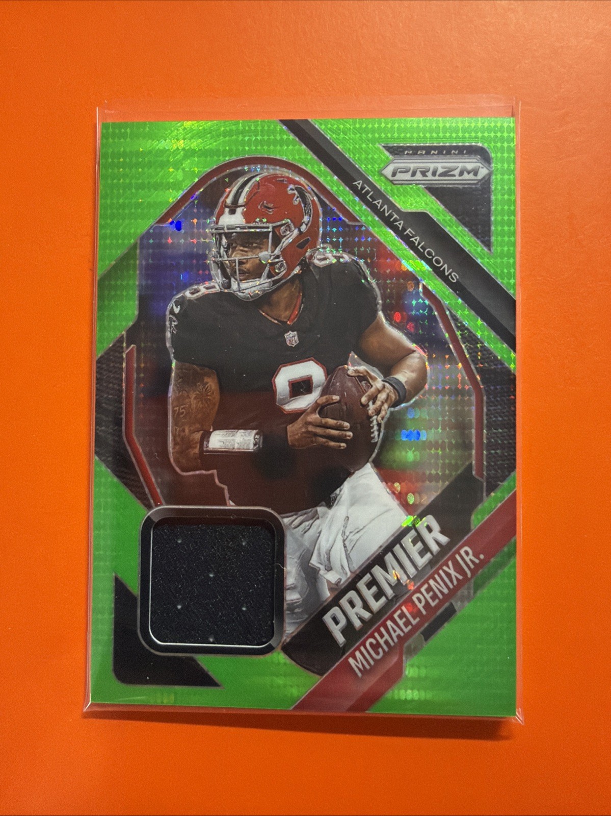 2025 Panini Prizm - Premier Jerseys Michael Penix Jr. #PJY-MPX Neon ...