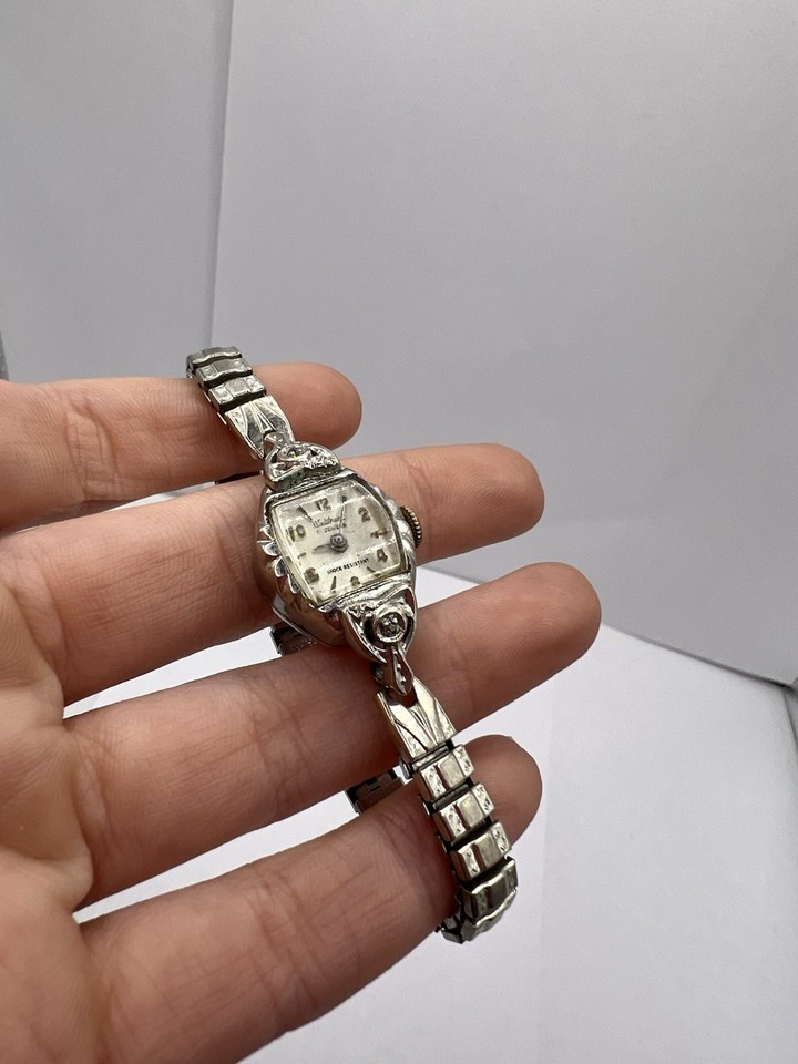 Vintage Waltham Art Deco Bracelet Watch 17 Jewels Sold As is | eBay