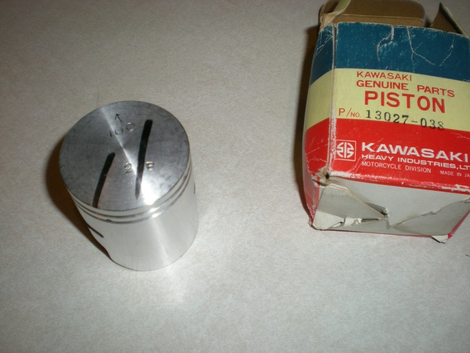 NOS Genuine Kawasaki Piston G3 GSS 13027-038 | eBay