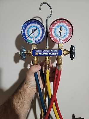YELLOW JACKET AC MANIFOLD/GAUGES | eBay