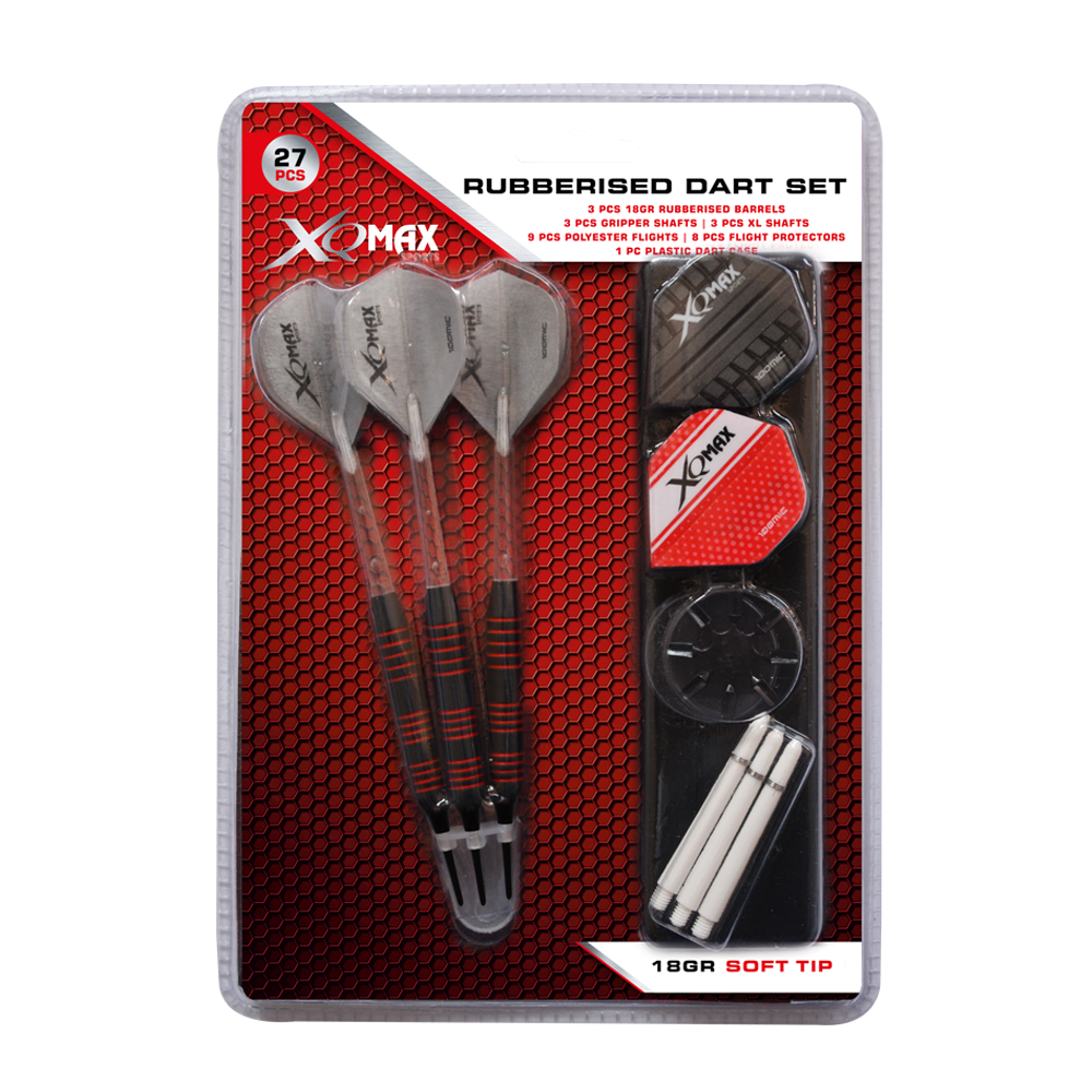 XQ Max Rubberised Dart Set - 18 gram, 27 Piece Set | eBay UK