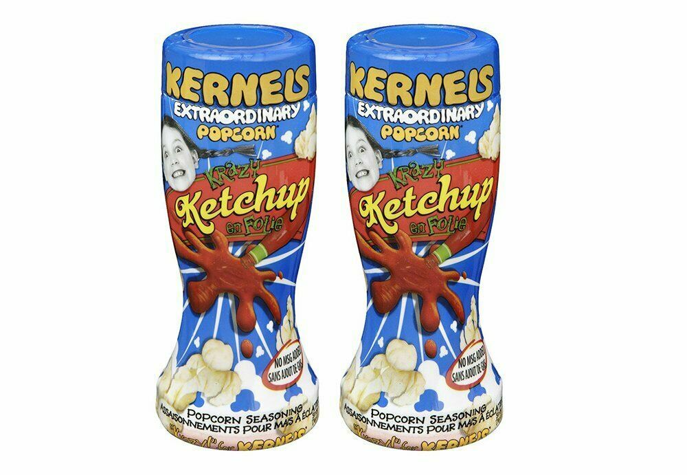2x Kernels Krazy Ketchup Popcorn Seasoning Size 125g Canada FRESH ...
