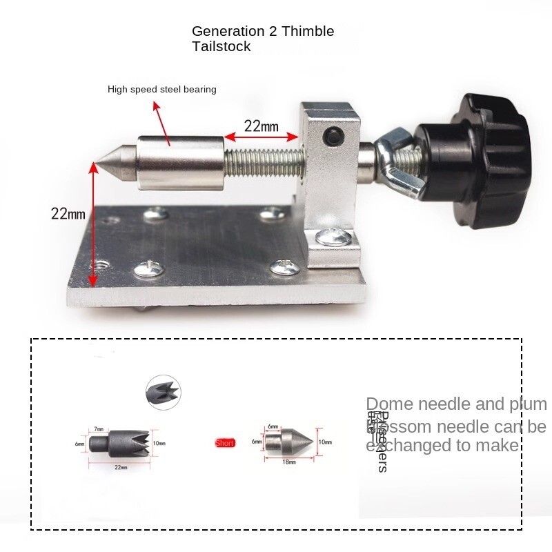 Buddha Ball Lathe Fixed Tailstock Lathe Fixed Wood Thimble Woodworking ...