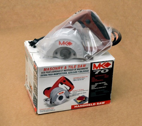 MK Diamond MK-70 4” Masonry and Tile HANDHELD SAW Tile Cutter | eBay