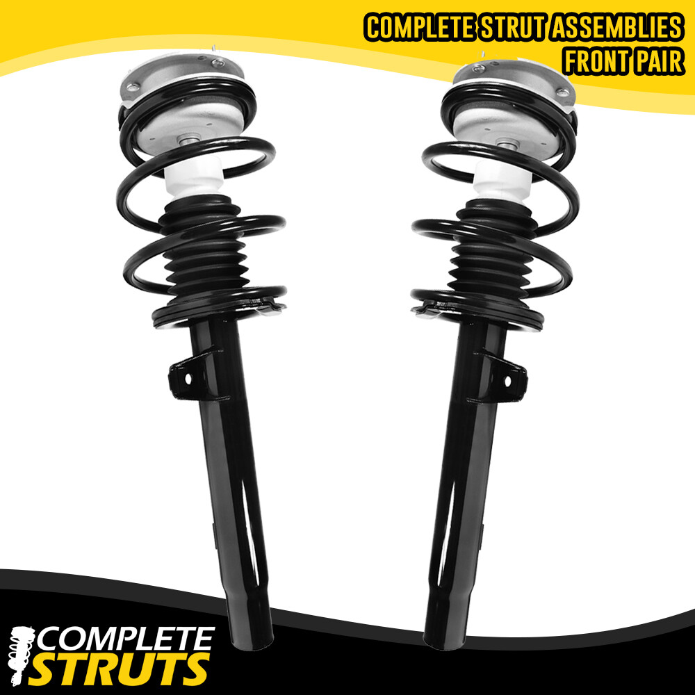 2001-2006 BMW 330Ci E46 Front Pair Complete Struts & Coil Spring ...