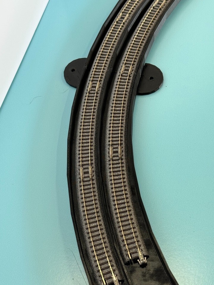 N scale Double Track Helix kit for 30" diameter/15" radius curves-3D ...