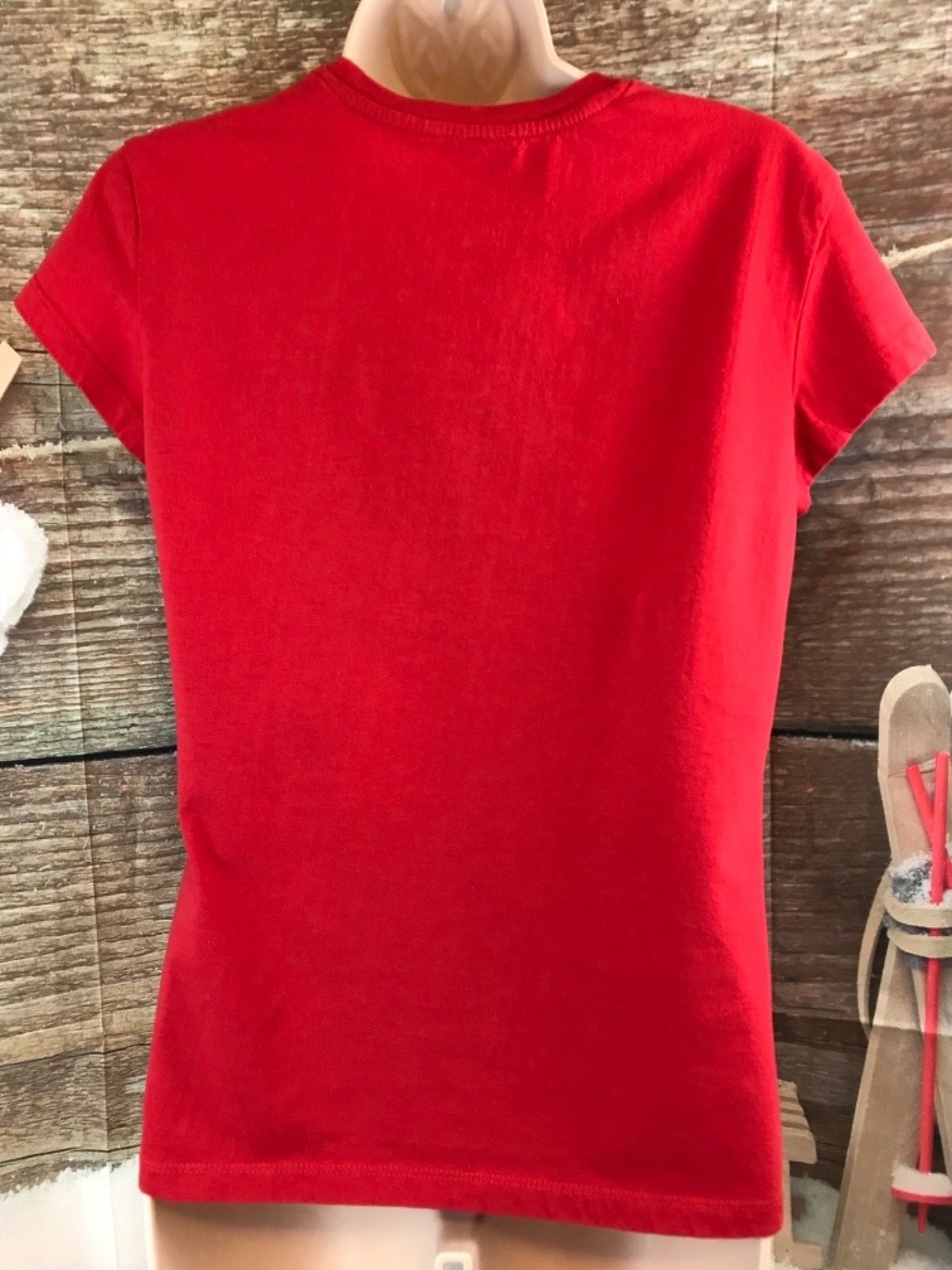 Peanuts Snoopy Red Hearts Graphic Tee Shirt Size Large | eBay