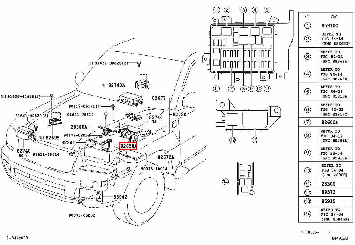 Genuine Toyota LandCruiser 105 100 Series HZJ FZJ UZJ HDJ Fusible Link ...