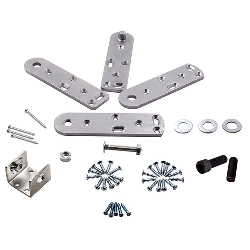360 Degree Rotation Hidden Door Pivot Hinge Furniture Hardware Kit | eBay
